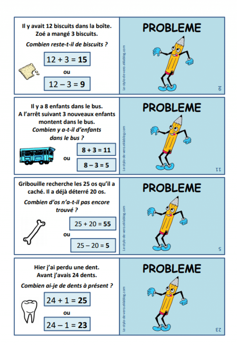 Maths CP : Fiches, Exercices et Jeux à Télécharger - La Salle des Maitres