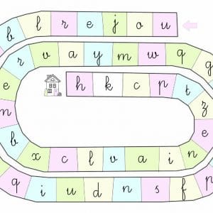 Jeu De Loie Des Lettres Lecture Grande Section Maternelle Moyenne