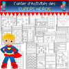 Cahier d'activités des SUPERS HEROS - Ecriture, Lecture, Mathématiques ...