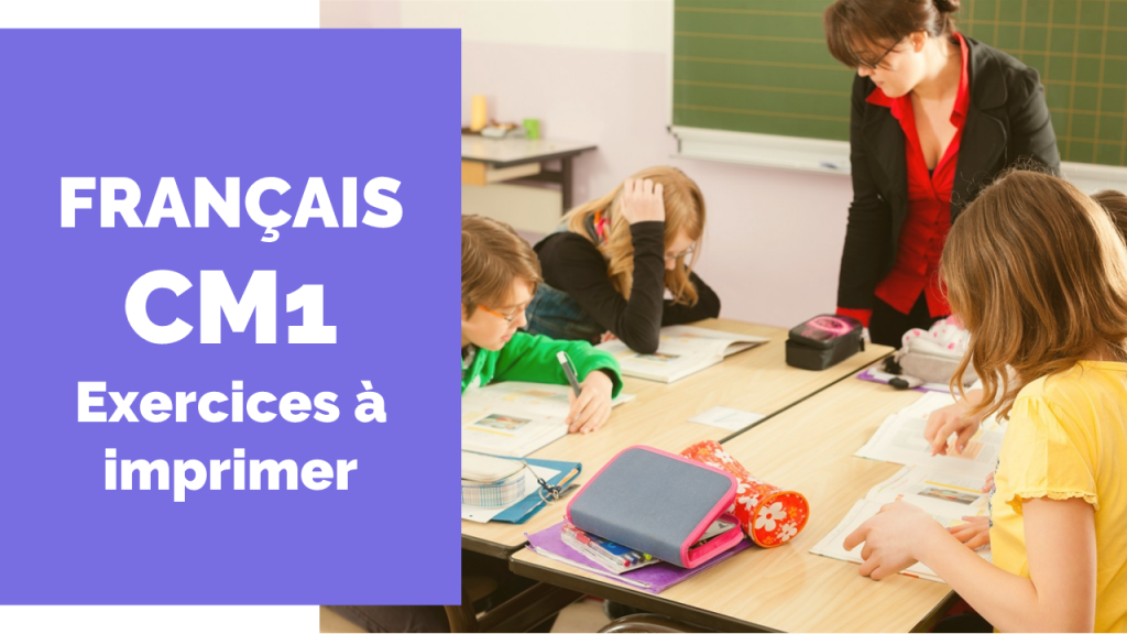 Français CM1 : Exercices et Jeux PDF - La Salle des Maitres