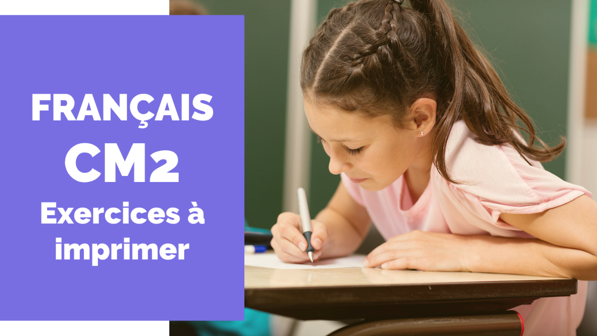Français CM2 : Exercices PDF à imprimer - La Salle des Maitres