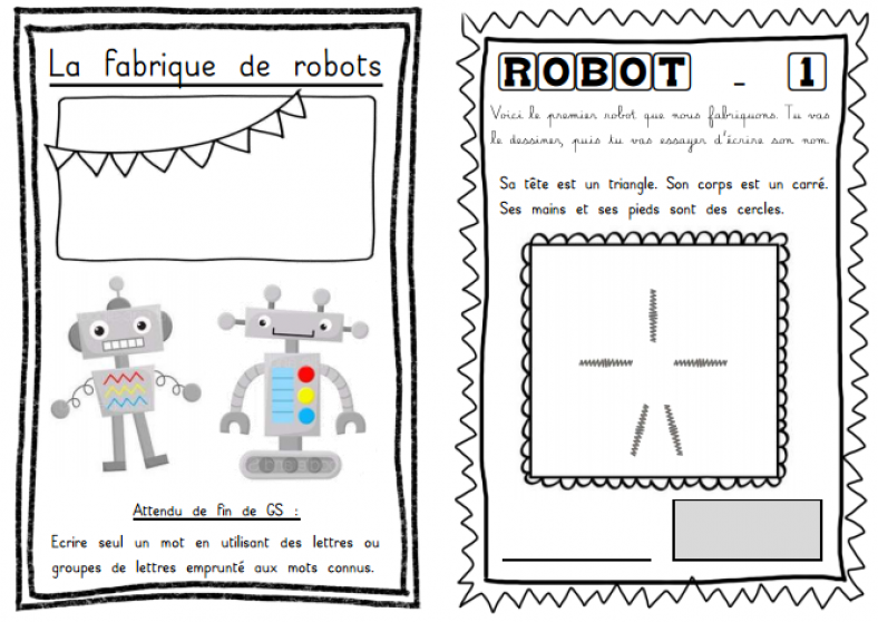 La fabrique de robots – scénario pédagogique pour encoder en grande ...