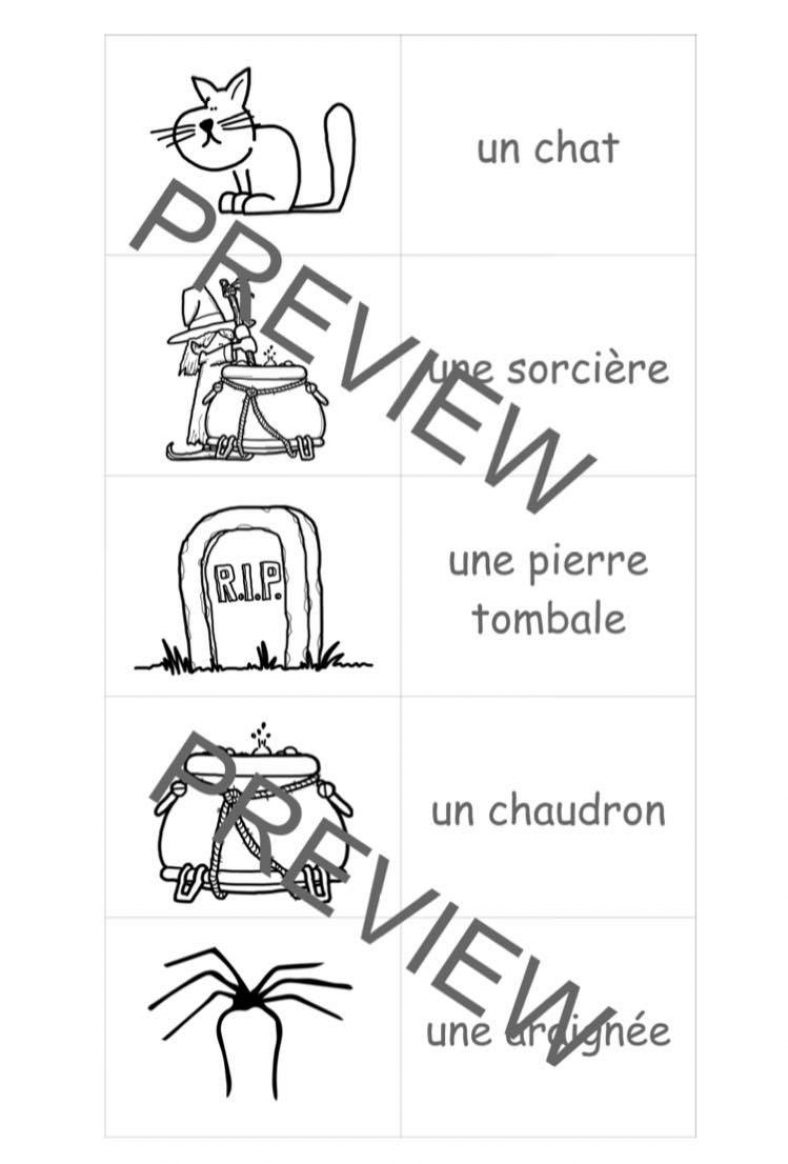 remettre des phrases dans l'ordre, lecture jeu memory Halloween - Jeux ...