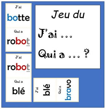 J'ai... Qui a ...? - Lecture CP - La Salle des Maitres