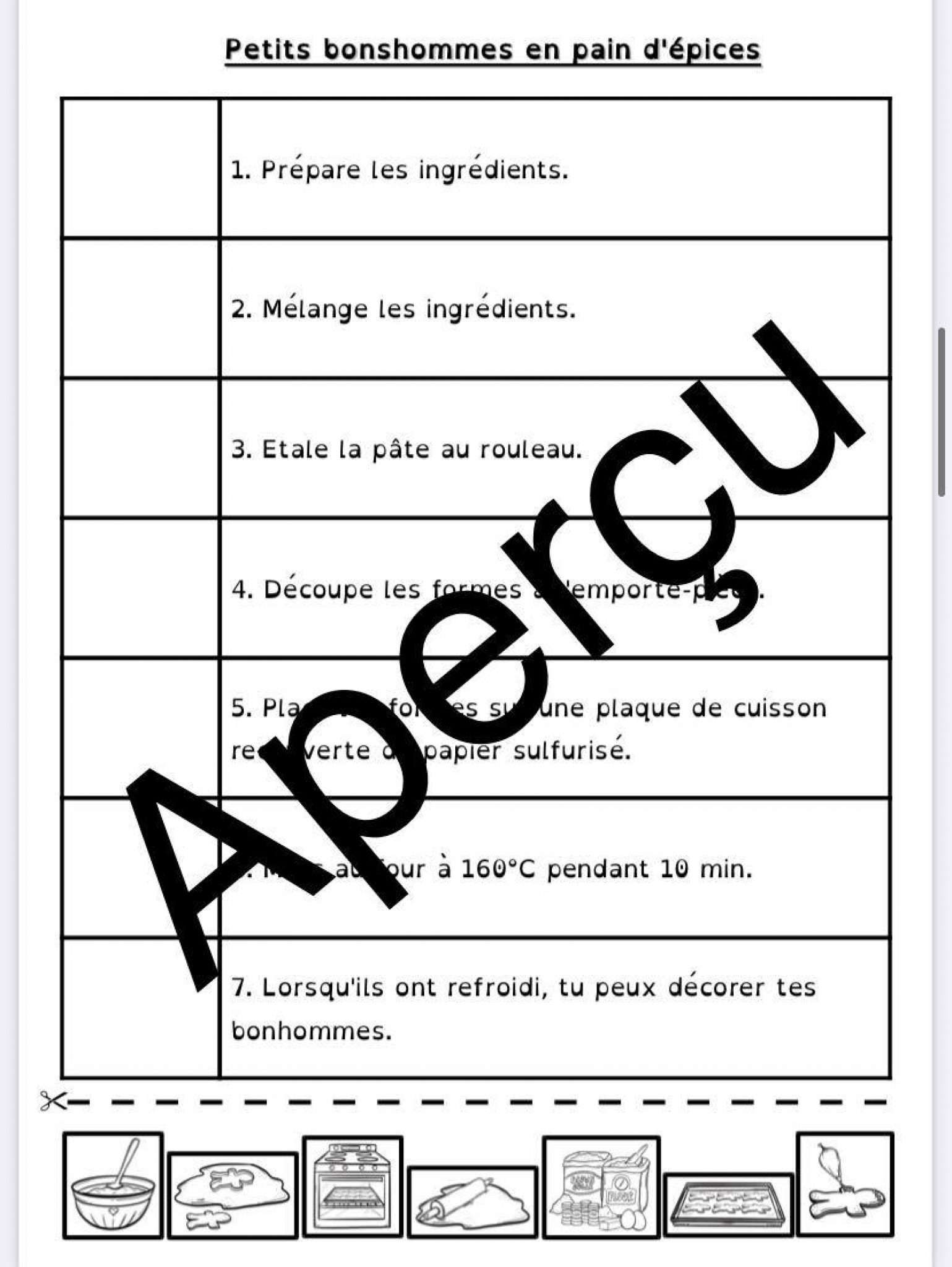 Recette cuisine + activités pédagogiques en lien - Etude de la Langue ...