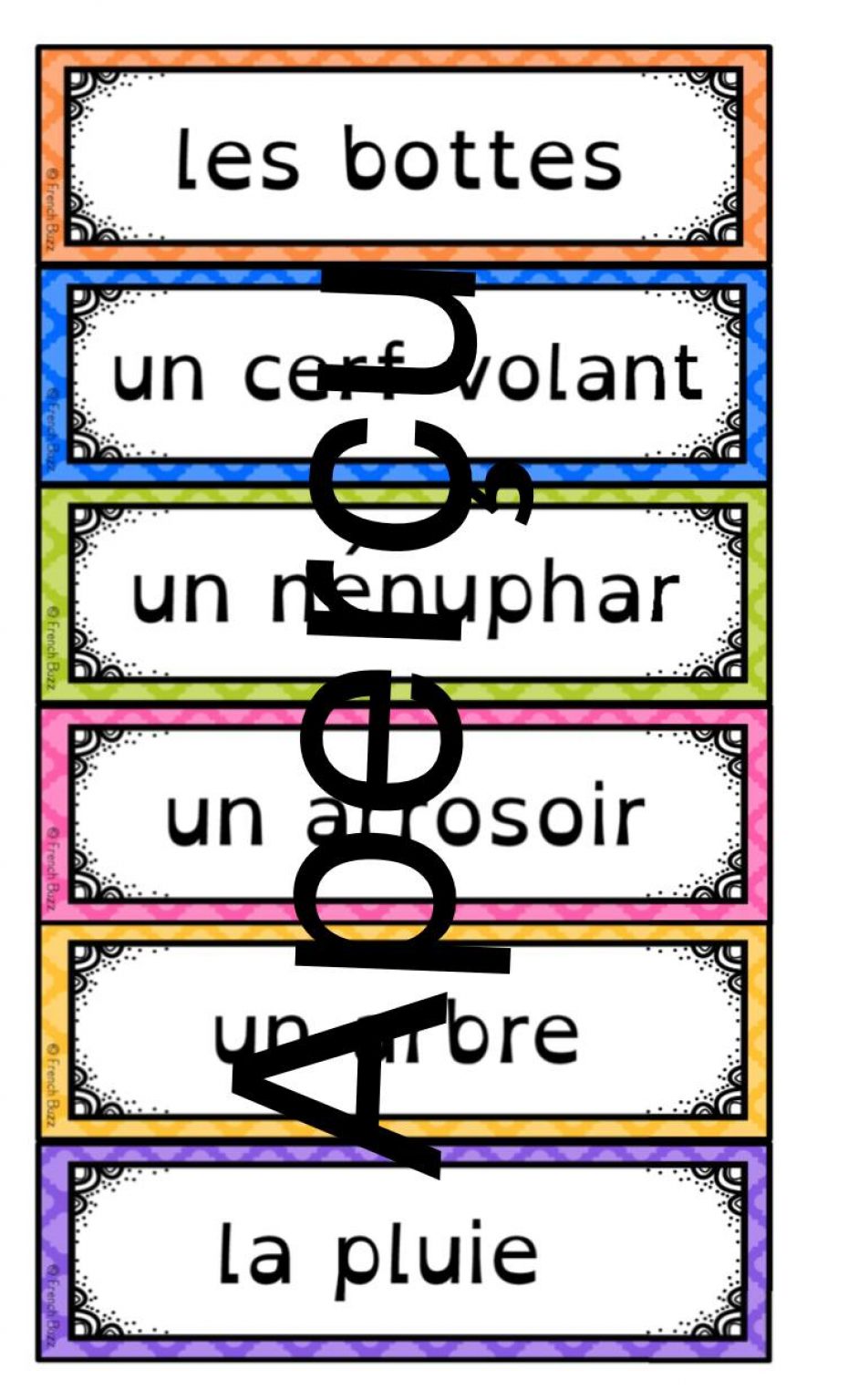 Printemps Mur de mots + référentiel enfants - Lecture CE1, CP - La ...