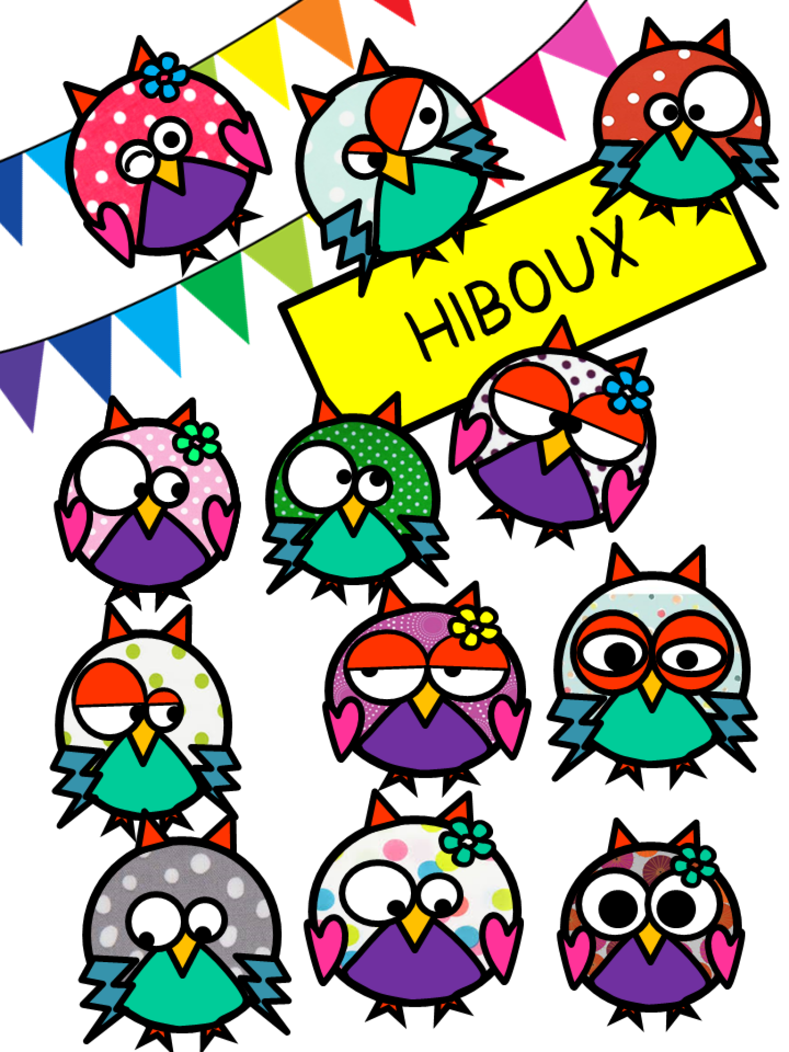 CréaKit hiboux - Organisation de la classe Maternelle, Pour les ...