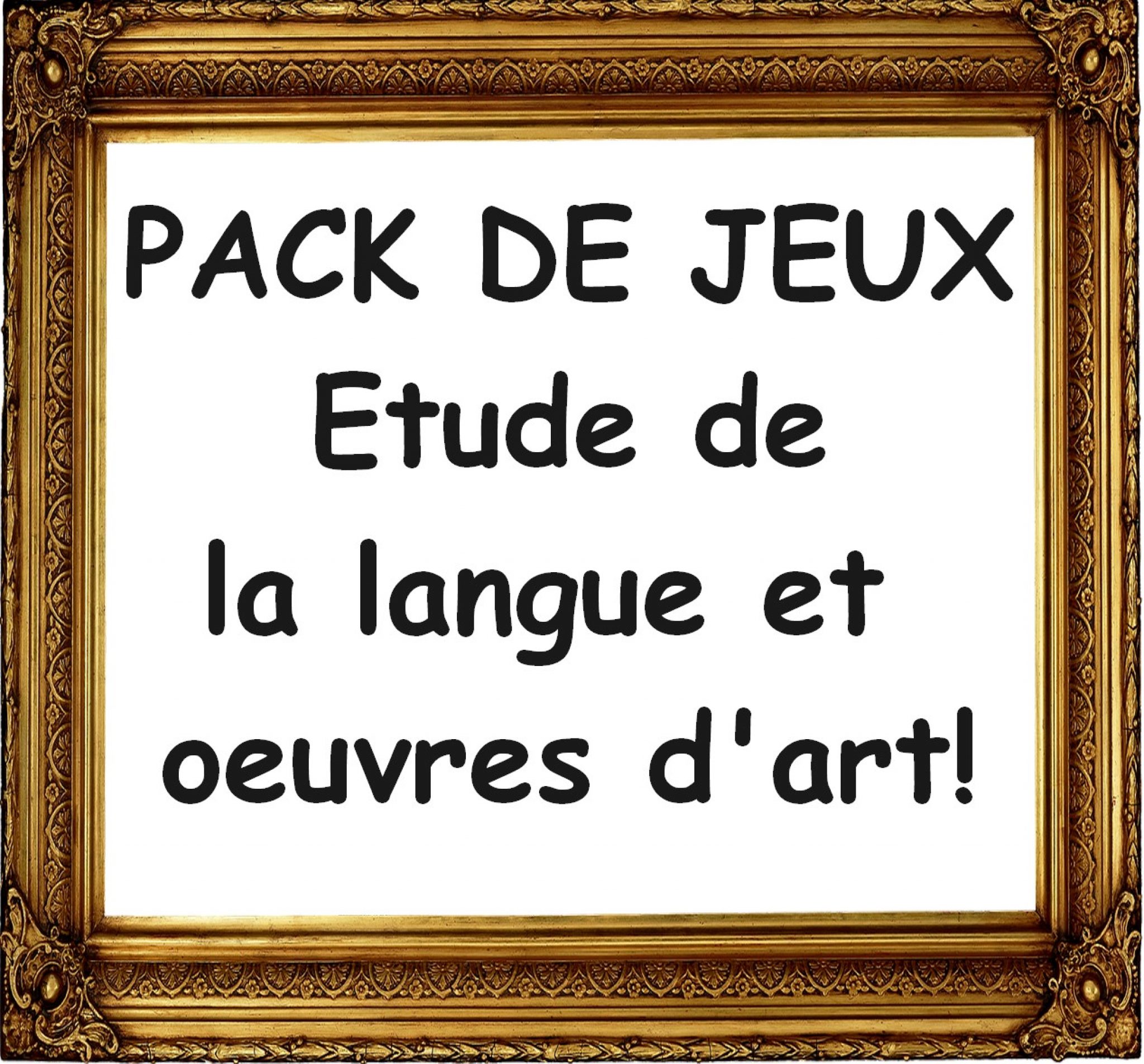 PACK Ateliers Français et Art (cycle 2) - Etude de la Langue, Jeux CE1 ...