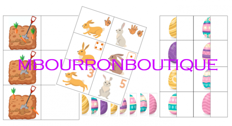 Dossier d'activités sur le thème de Pâques - Grande Section, Maternelle ...