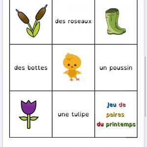 jeux sur le printemps - Jeux, Lecture CE1, CP - La Salle des Maitres