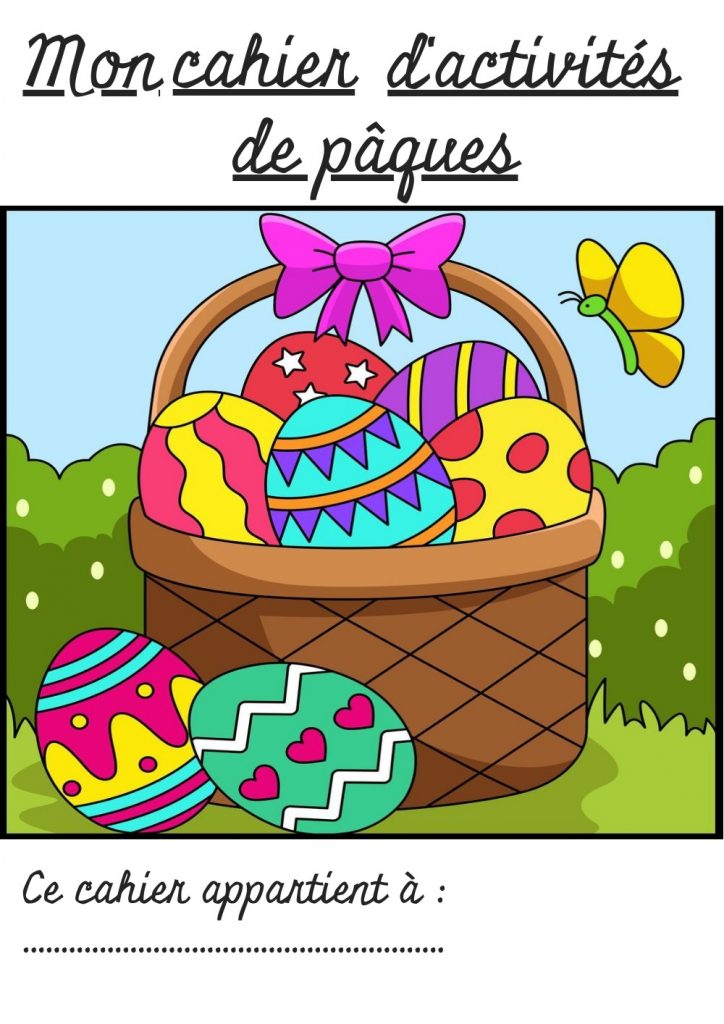 Mon cahier d'activité de Pâques 2 - Découverte du Monde, Ecriture, Jeux ...