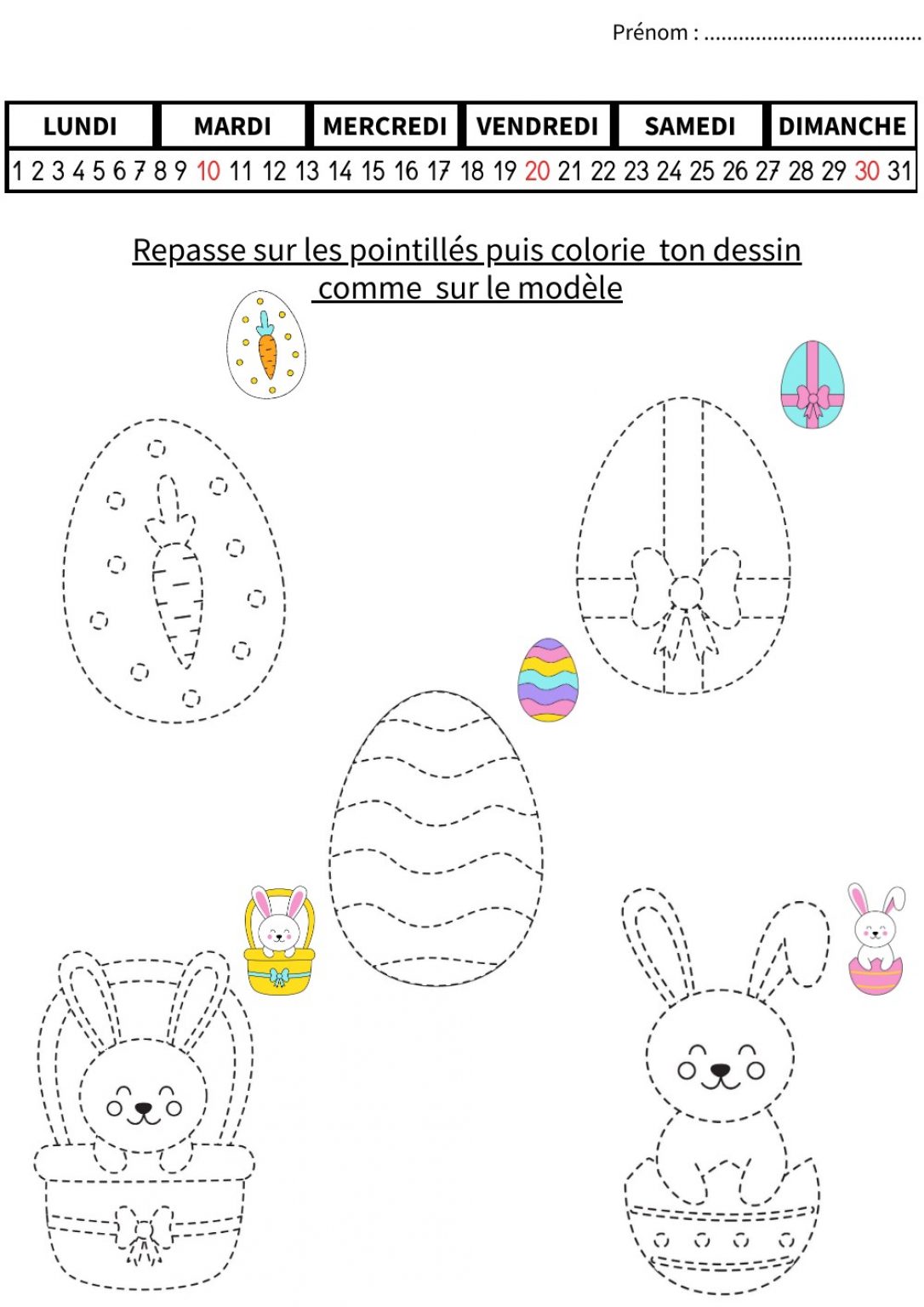 Graphisme sur œufs de pâques - Ecriture CP, Divers, Grande Section ...