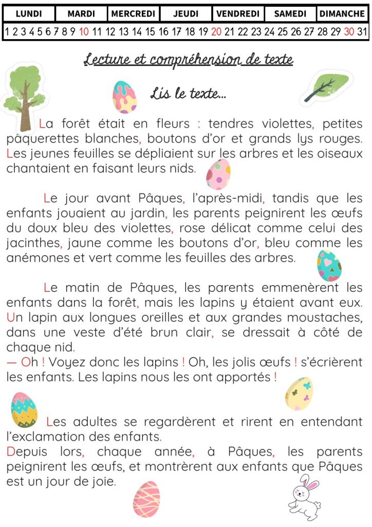 Mon cahier d'activité de Pâques 2 - Découverte du Monde, Ecriture, Jeux ...