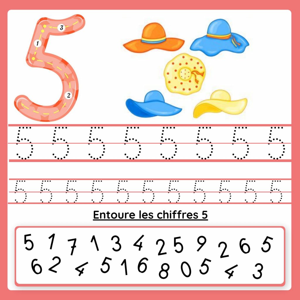 Pistes pour tracer les chiffres de 0 à 9 - Ecriture, Mathématiques CP ...