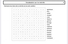 Mur de mots / vocabulaire / exercices - CP - La Salle des Maitres