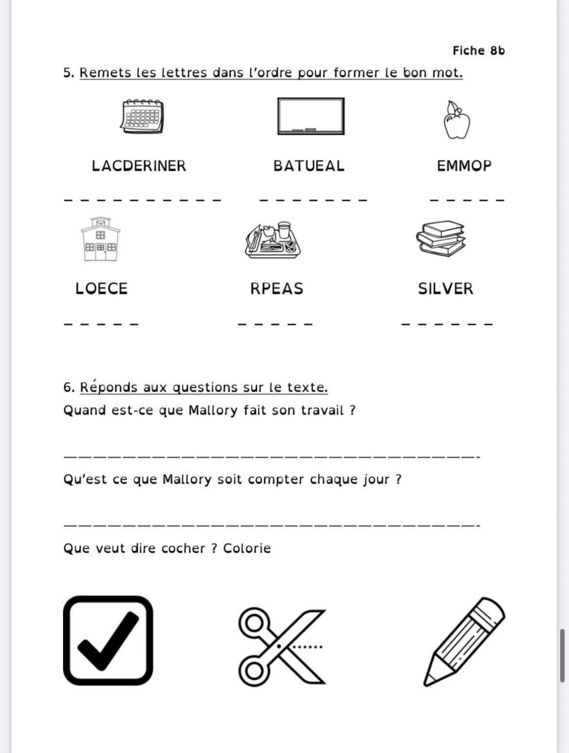 Fichier lecture autonome sur la rentrée - Jeux, Lecture CP - La Salle ...