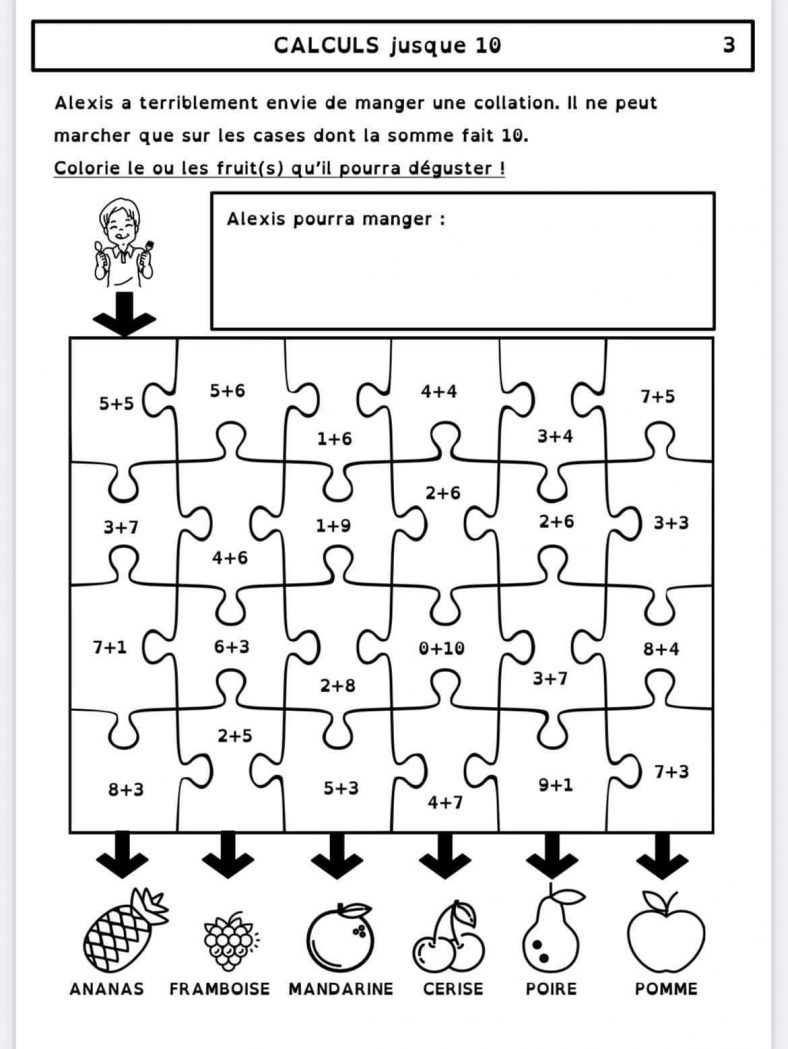Dossier calculs CP - Mathématiques CP - La Salle des Maitres