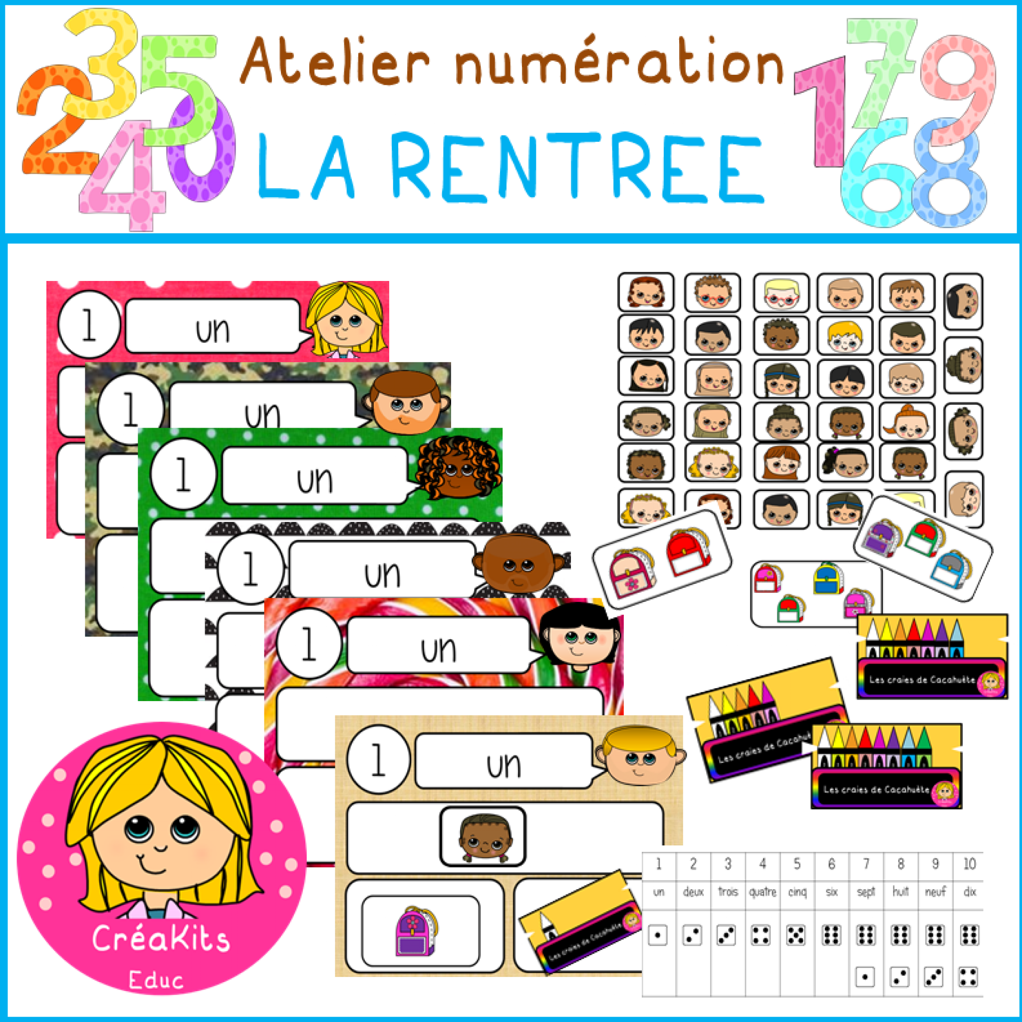 atelier numération LA RENTREE 1 - Mathématiques Pour les enseignants ...
