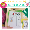 fichier à compter des monstres - Mathématiques Maternelle, Toute Petite ...