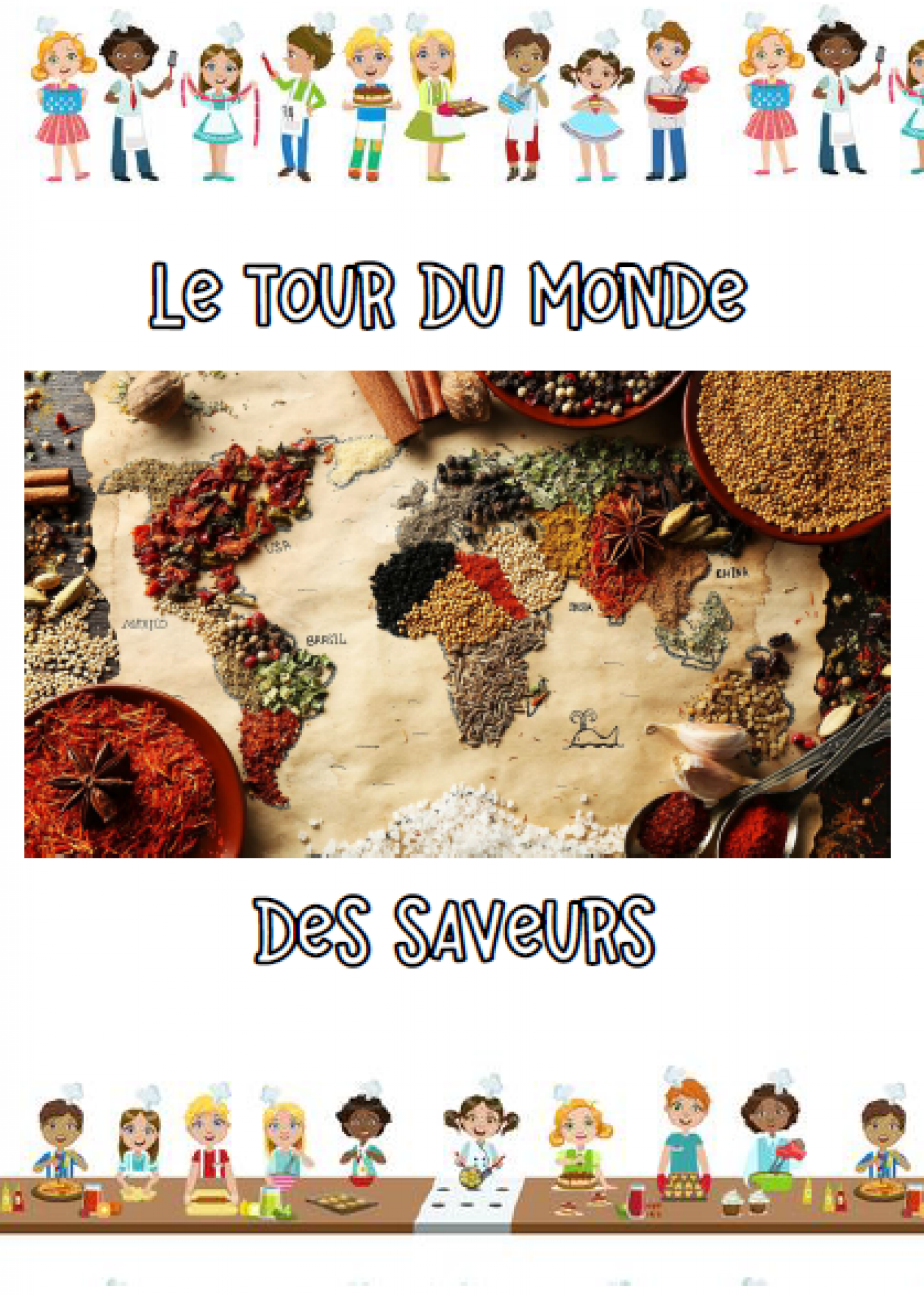 Dossier recettes du monde - CE1, CE2, CP - La Salle des Maitres