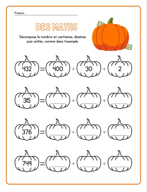Maths Science Langue Halloween AUTOMNE - Etude de la Langue ...