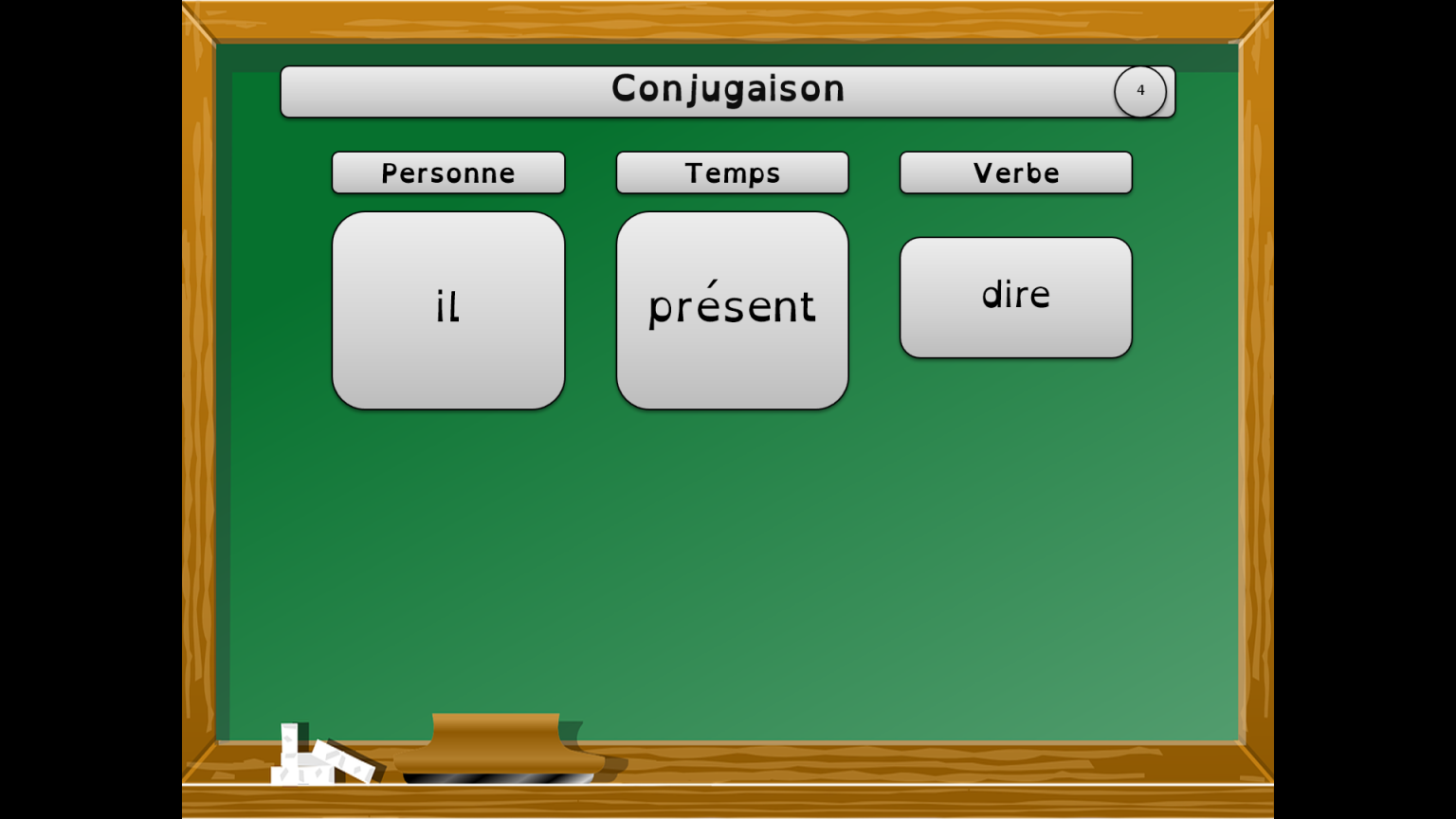 Défi conjugaison - Présent de l'indicatif - extrait gratuit - Etude de ...