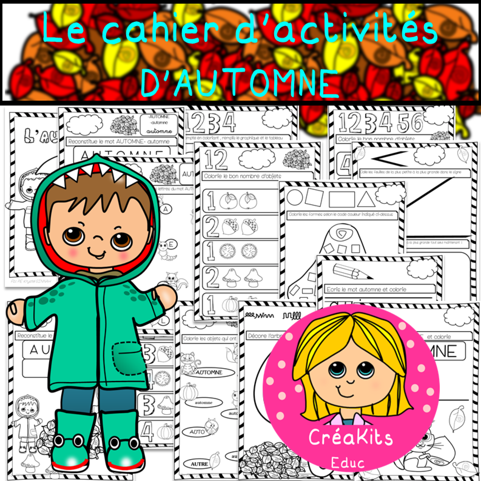 Cahier d'Activités de l'AUTOMNE - Ecriture, Lecture, Mathématiques ...