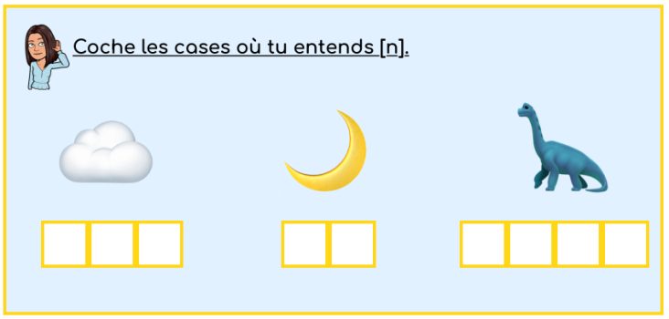 Jeu : repérage des sons - Lecture CE1, CE2, CP, Grande Section - La ...