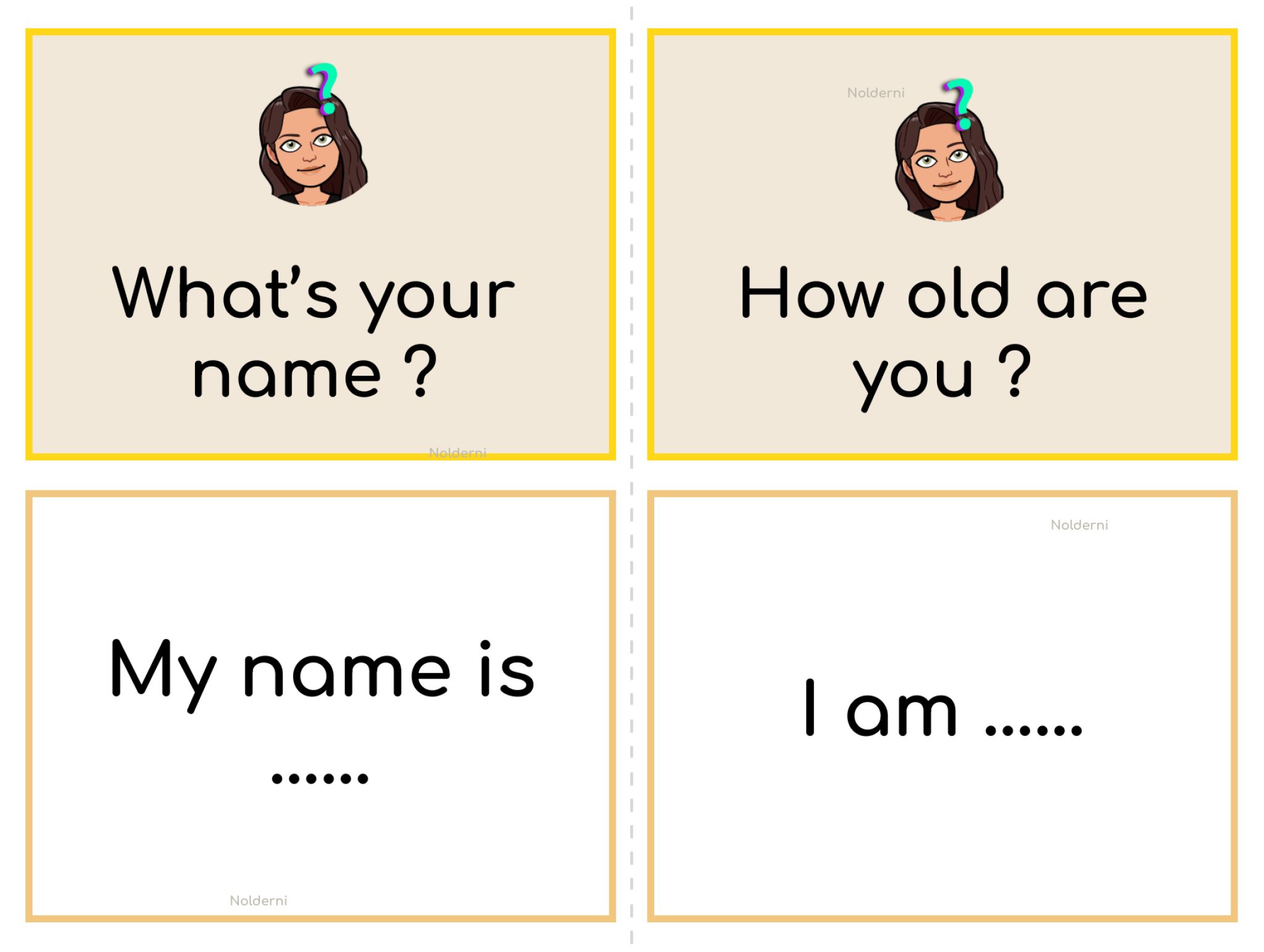 🇬🇧 Anglais : Flashcards questions réponses - Anglais CE1, CE2, CM1, CM2 ...