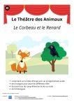 Le Théâtre des Animaux : Le Corbeau et le Renard - Lecture CE2, CM1 ...