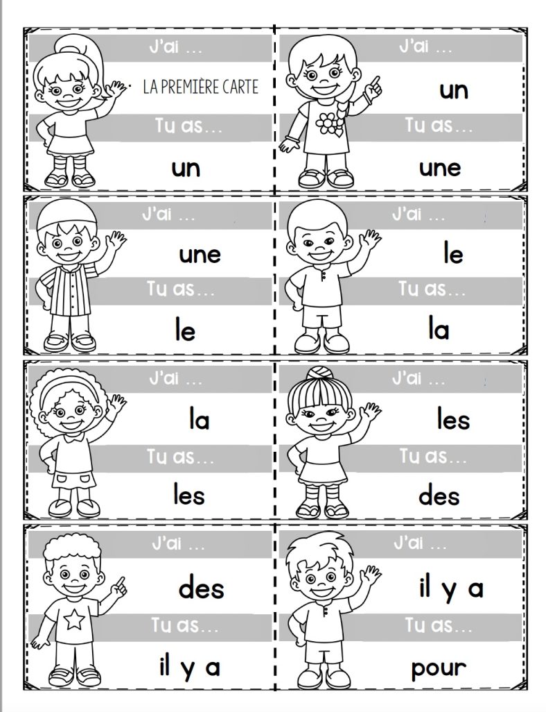 Mots fréquents ou Mots Usuels LISTE 1 SET 2 - Etude de la Langue ...