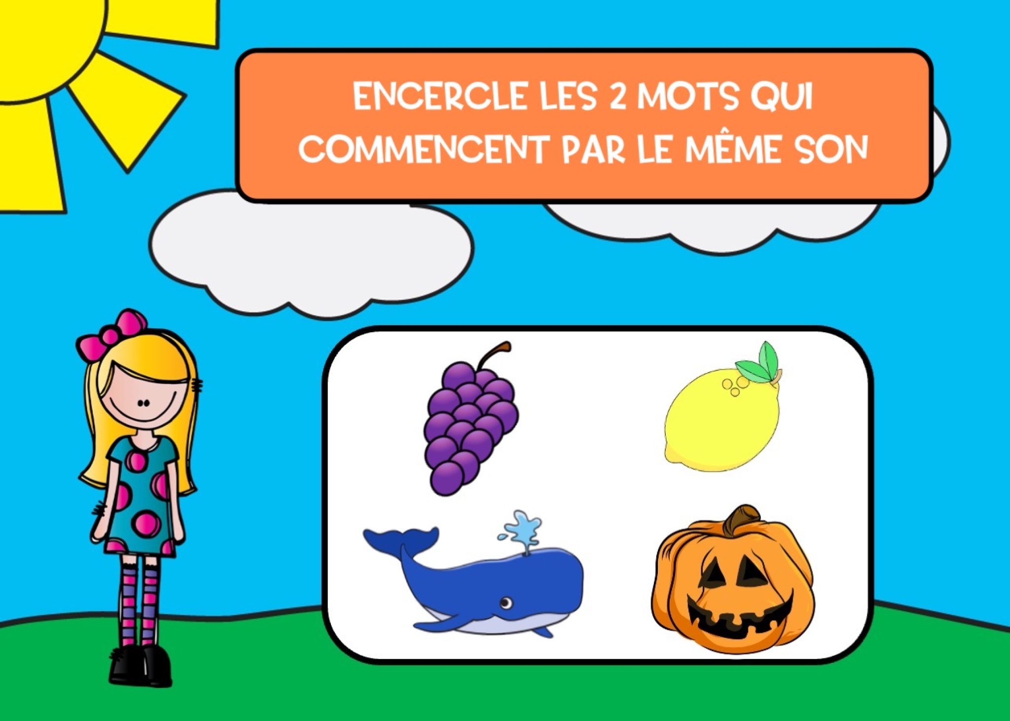 Syllabes d'attaque ou Son Initial - Etude de la Langue, Lecture CP ...
