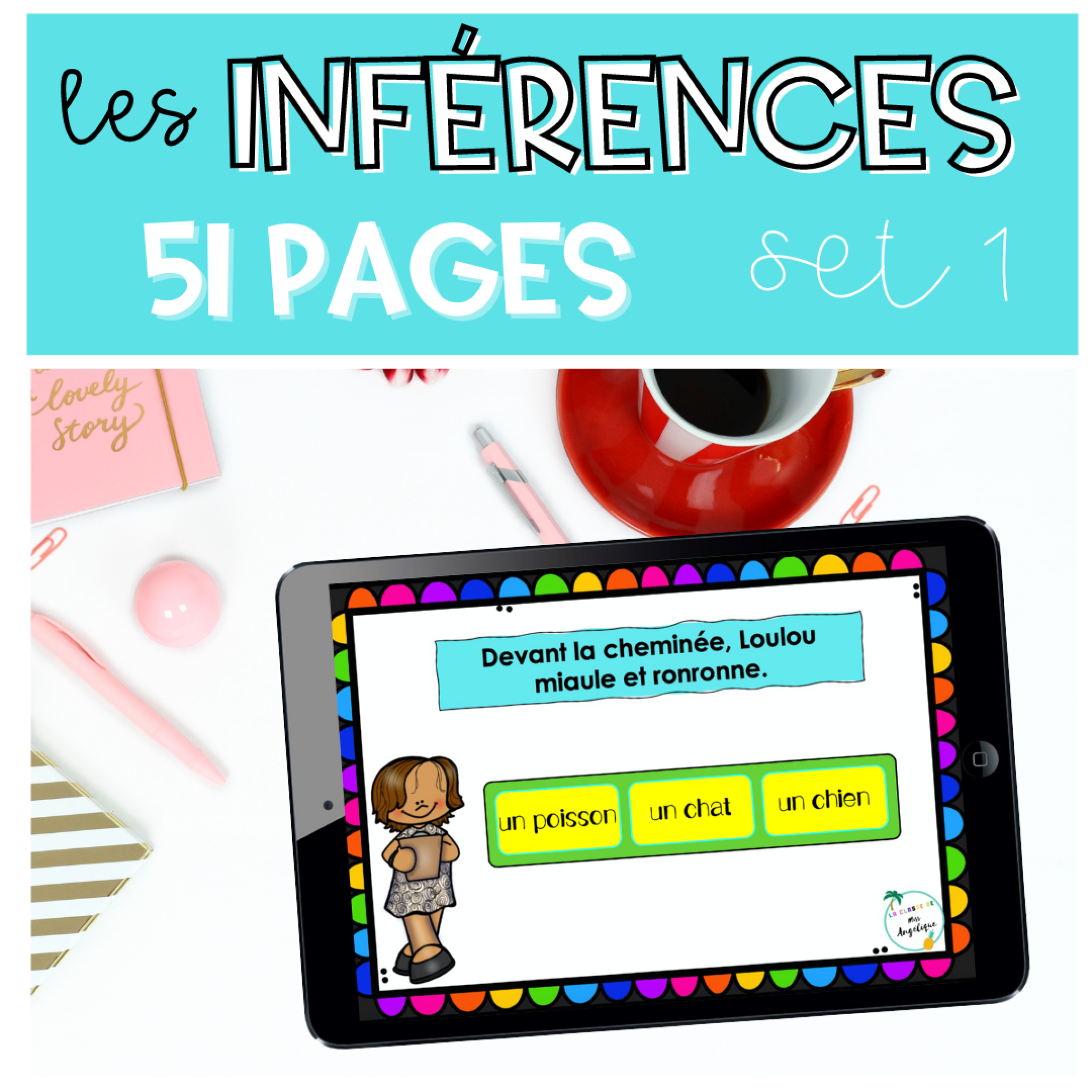 Inférence Lecture Compréhension SET 1 - Etude de la Langue, Lecture CE1 ...