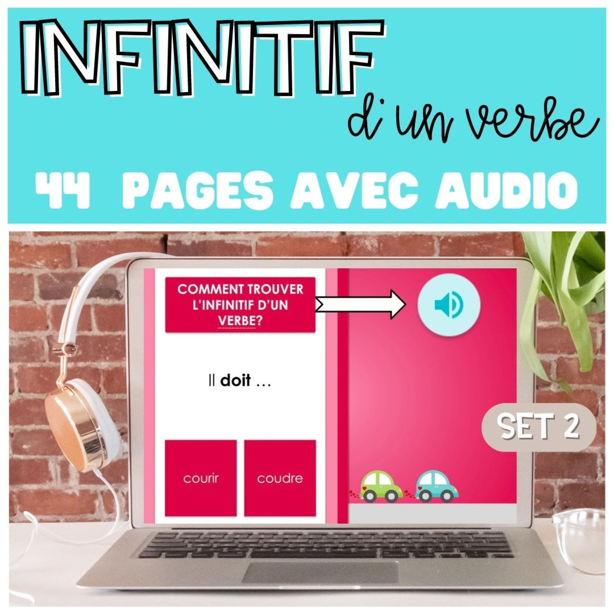 Verbe & Infinitif SET 2 - Etude de la Langue CE1, CE2 - La Salle des ...
