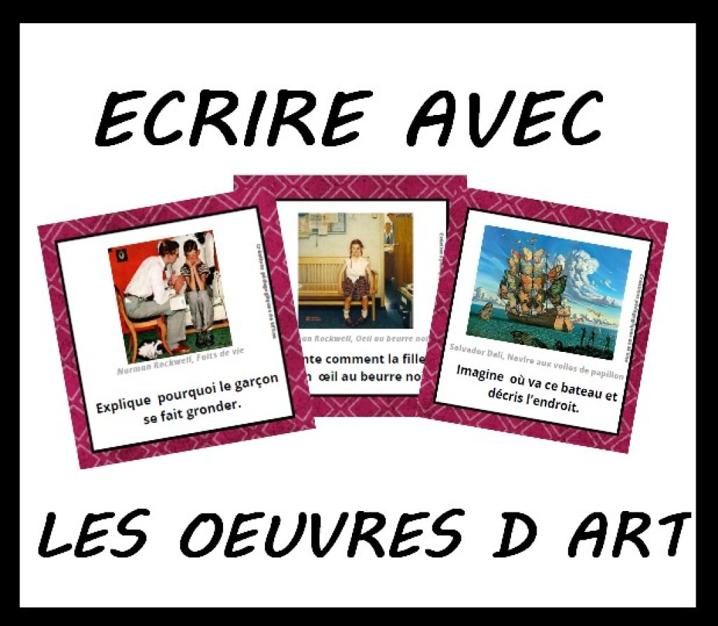 Ecrire avec les oeuvres d'Art (cycle 2 et 3) - Production écrite CE1 ...