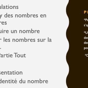 5 ATELIERS POUR CONSTRUIRE LE NOMBRE GS CP - Mathématiques CP, Grande ...