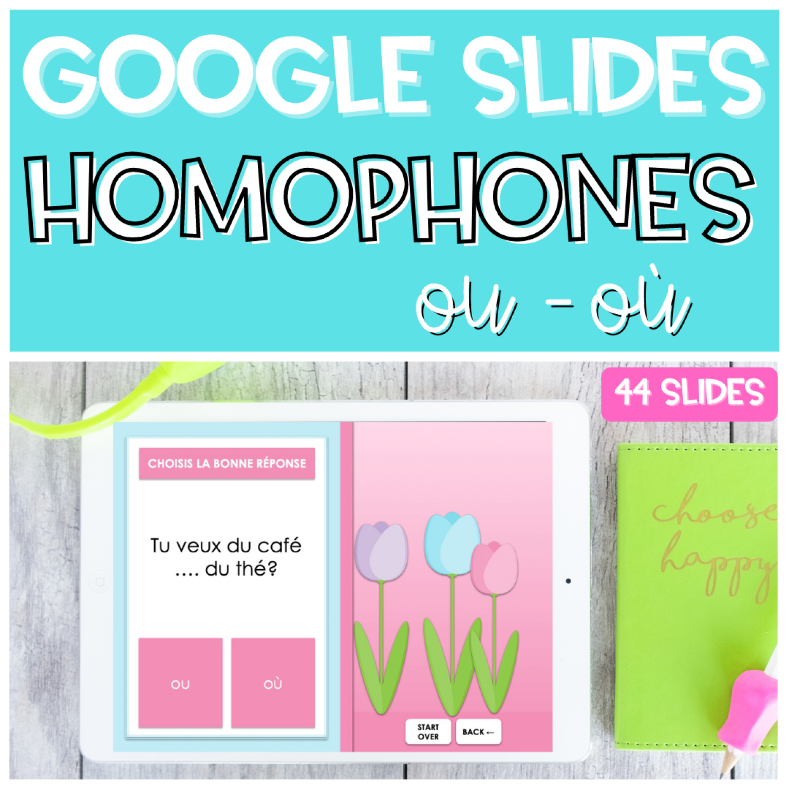 Homophones GOOGLE SLIDES Homonymes OU OÙ - Autonomie, Etude de la ...
