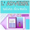 Classe des mots L' ADVERBE - Etude de la Langue CE2, CM1, CM2 - La ...