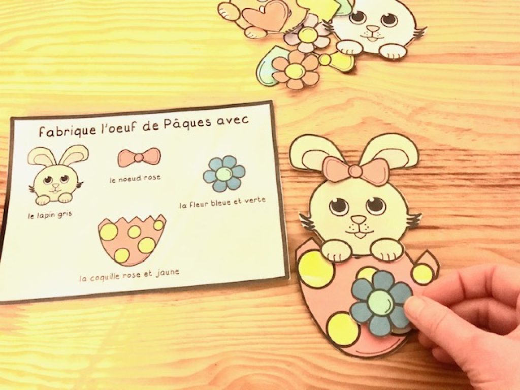 Jeu du lapin de Pâques - Découverte du Monde, Jeux, Mathématiques ...