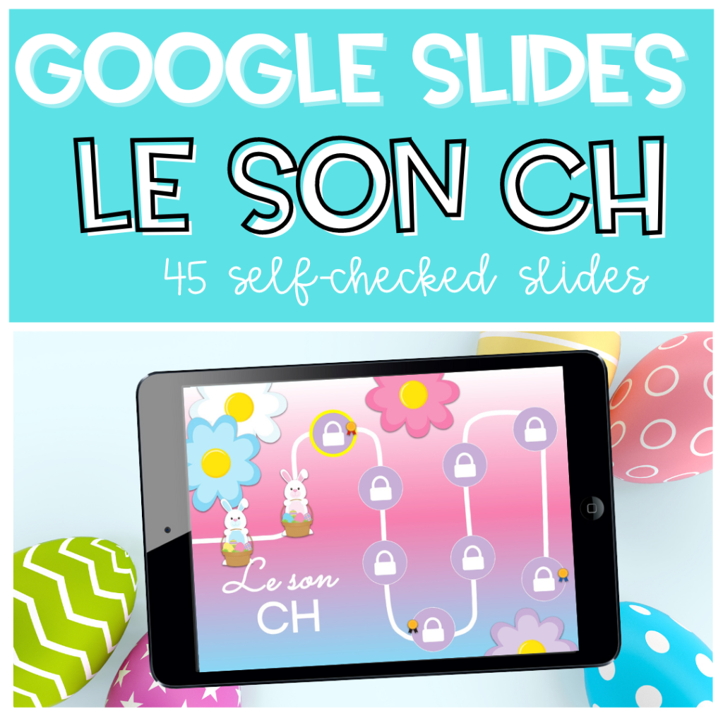 GOOGLE SLIDES Le Son CH Phonologie - Lecture, Production écrite CP - La ...