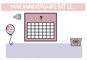 GOOGLE SLIDES audio | Anniversaire Nombres & Mois SET 1 - Autonomie ...