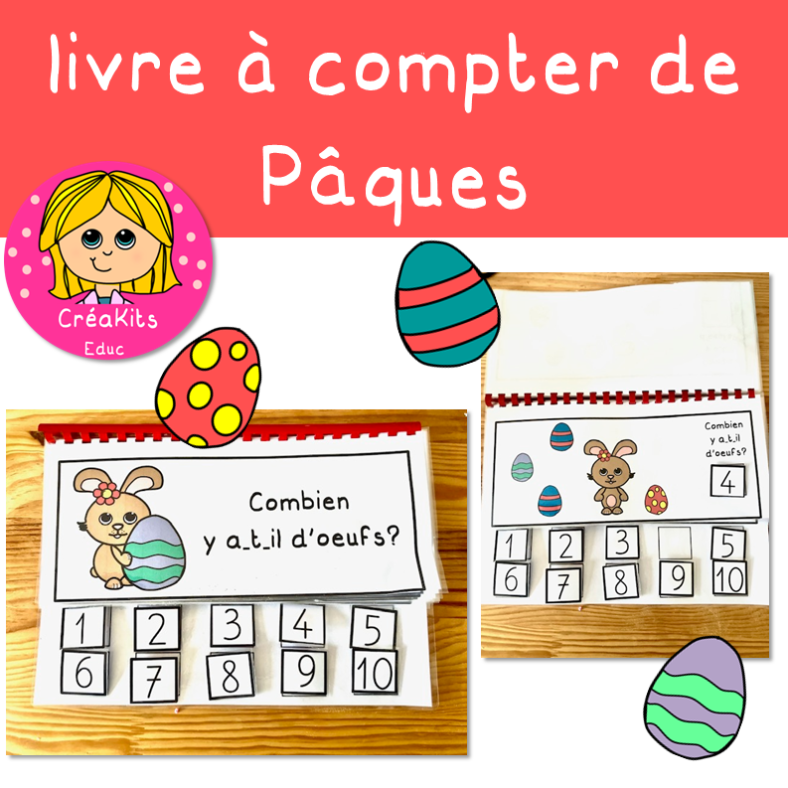livre à compter de Pâques - Autonomie, Mathématiques Maternelle - La ...