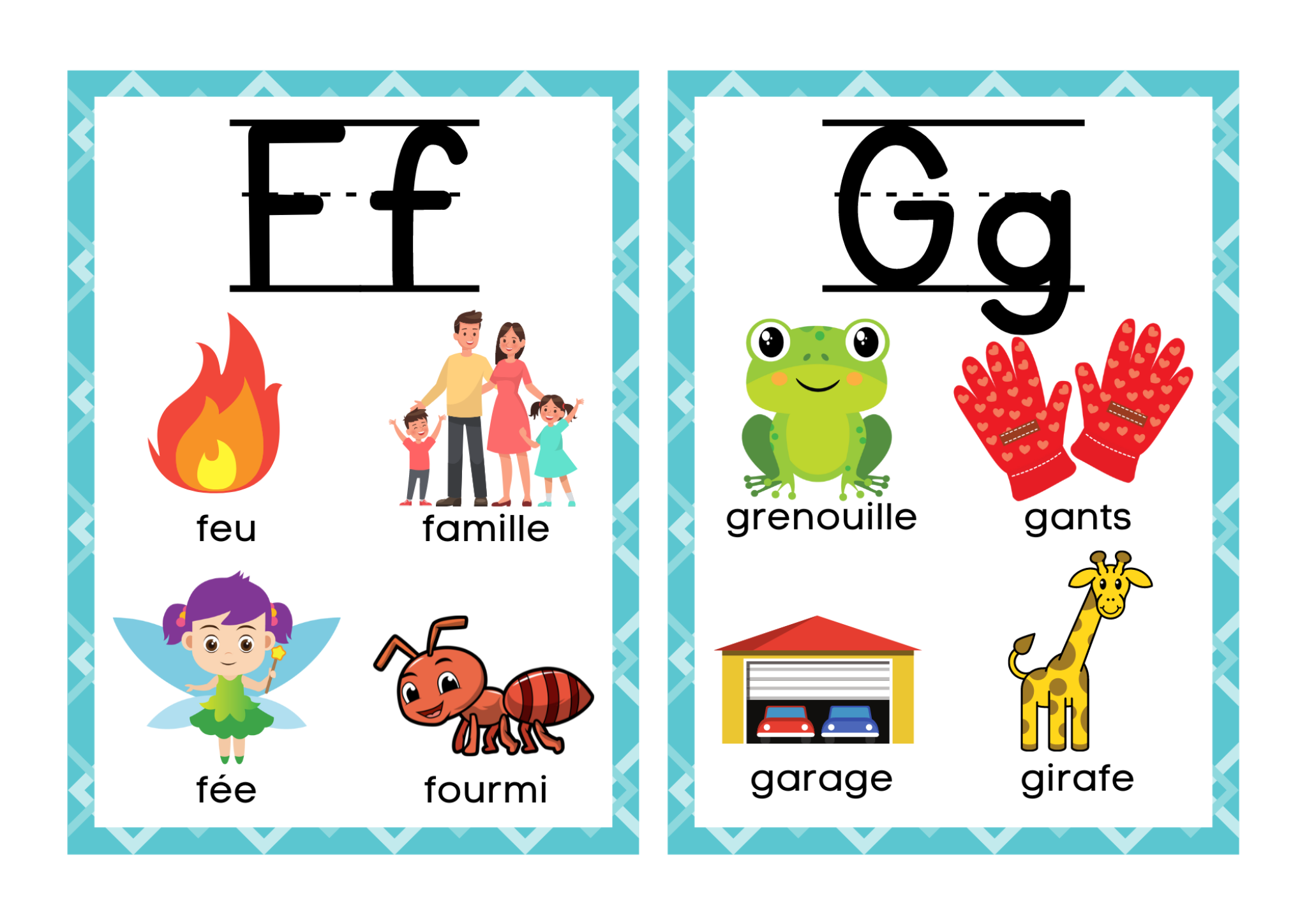 Les affiches d'alphabet - Organisation de la classe Divers, Pour les ...