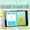 Google Slides PASSÉ COMPOSÉ set 1 - Etude de la Langue CE1, CE2 - La ...
