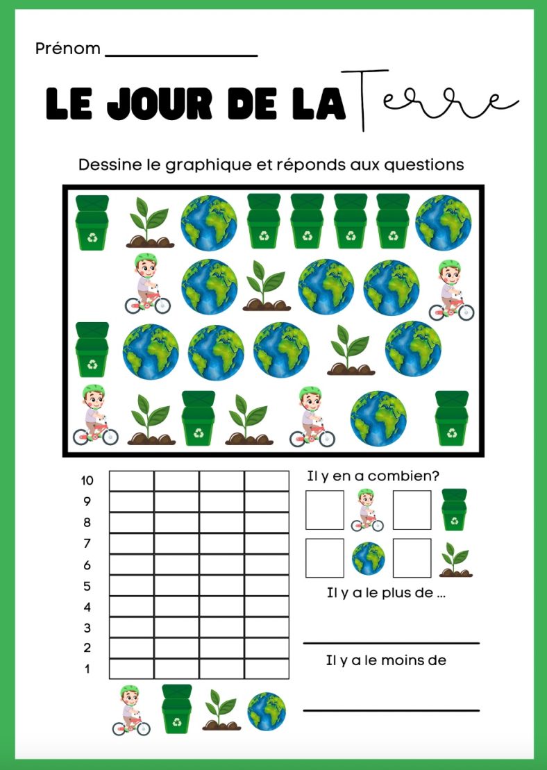 Cahier activités JOUR DE LA TERRE - Découverte du Monde, Geographie ...