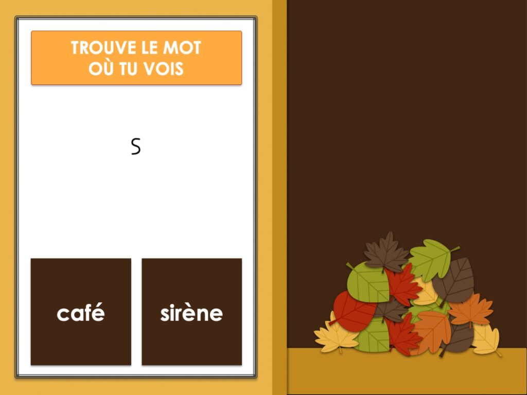 Le Son S GOOGLE SLIDES - CP - La Salle des Maitres