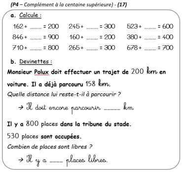 Calcul mental du jour en mathématiques CE1 - Mathématiques CE1 - La ...