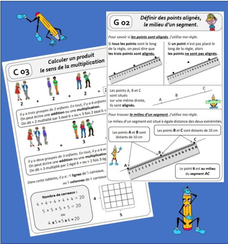Leçons de mathématiques (niveau CE1) - Mathématiques CE1, CE2 - La ...
