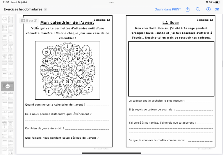 Ateliers écriture lecture hebdomadaire - Lecture, Sciences CE1, CE2, CP - La Salle des Maitres