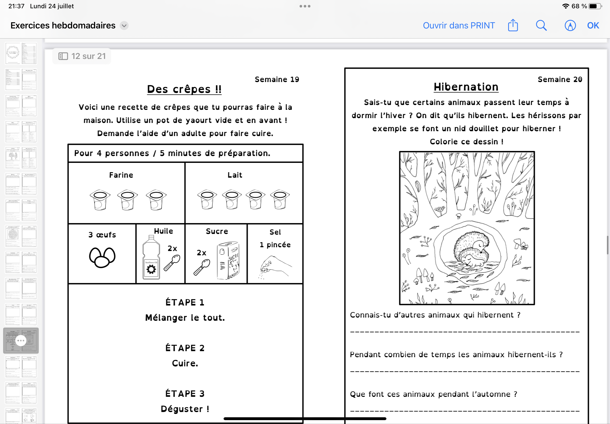 Ateliers écriture lecture hebdomadaire - Lecture, Sciences CE1, CE2, CP - La Salle des Maitres